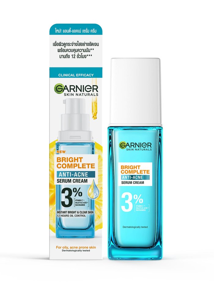 Garnier Skin Naturals Bright Complete Anti-Acne Serum Cream
